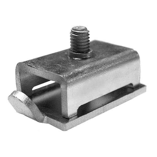 Eltrak EC40 Track End Stop - Multi Fit - Galvanised | Elraco Distributors.